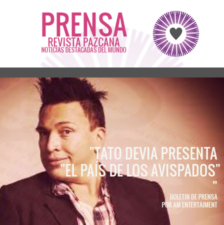 Tato Devia presenta «El País de los Avispados» – Revista Pazcana