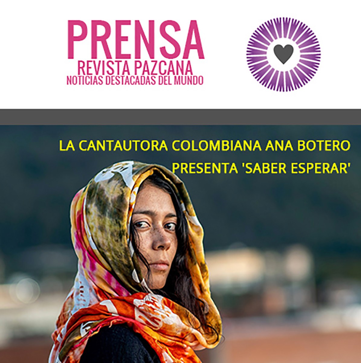 La cantautora colombiana Ana Botero presenta ‘Saber esperar’ – Revista ...