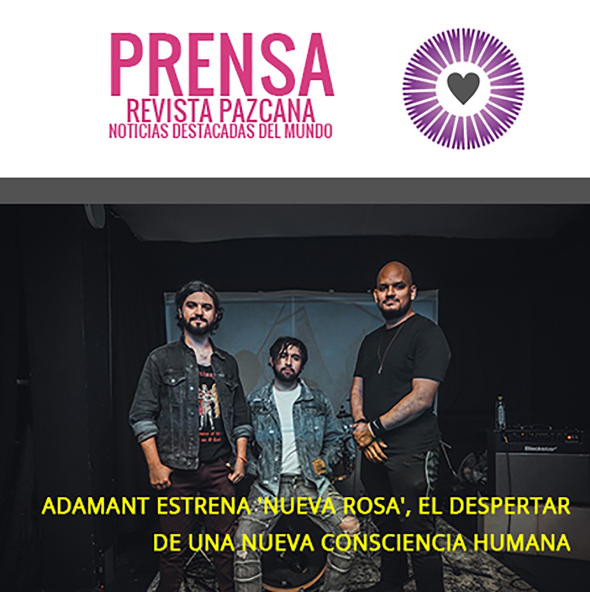 Adamant estrena ‘Nueva Rosa’, el despertar de una nueva consciencia ...