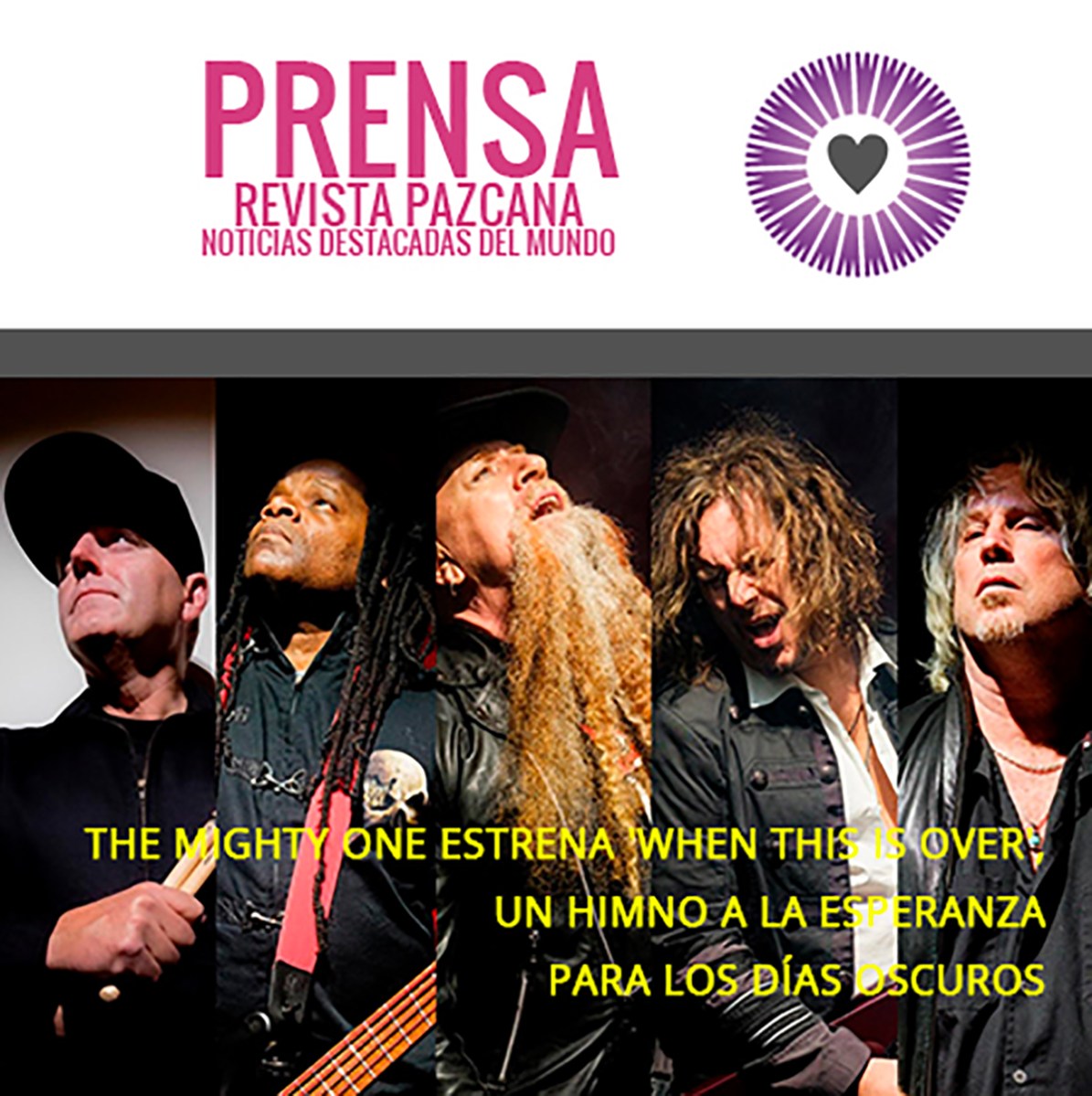 The Mighty One estrena ‘When This Is Over’, un himno a la esperanza ...